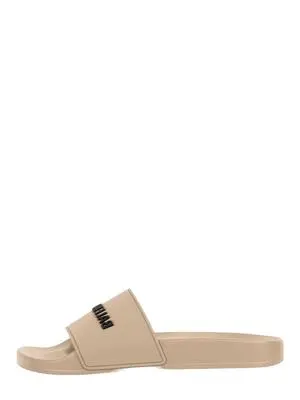 Balenciaga Balenciaga Pool Slides Beige/black