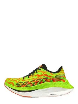 Sketchers Go Run Speed Beast Athletic Sneakers - Green/red/orange
