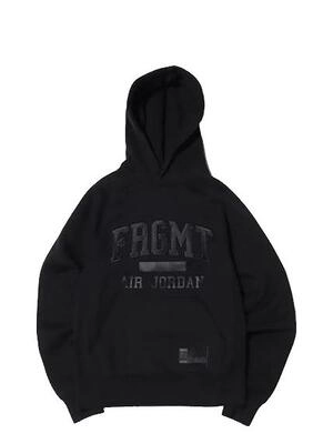 JORDAN X Fragment Design Collaboration Pullover Hoodie - Black