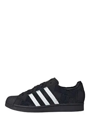 Adidas Adidas X Atmos X RECOUTURE Superstar Patchwork Sneakers Black/blue/white