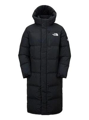 The North Face Long Padded Down Parka - Black