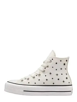 CONVERSE Chuck Taylor All Star Lift Platform High Top Sneakers - White/black
