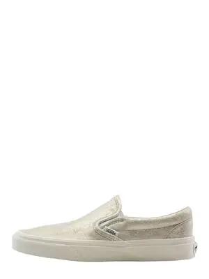 VANS Vans Cracked Leather Slip-On Sneakers