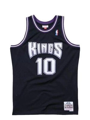 Mitchell & Ness Nba 2001-02 Sacramento Kings Jersey - Black