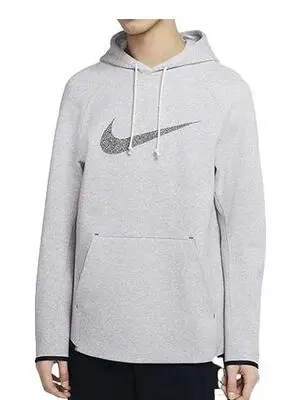 Nike Pullover Hoodie With Logo Detail - Default Color