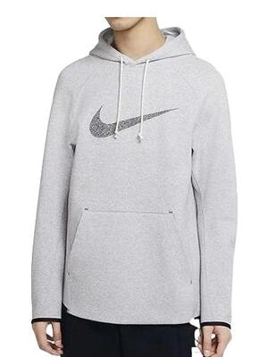 Nike Pullover Hoodie With Logo Detail - Default Color