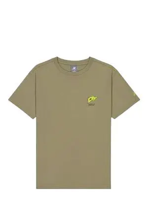 NEW BALANCE Flag Graphic T-shirt Asia Sizing - Grey