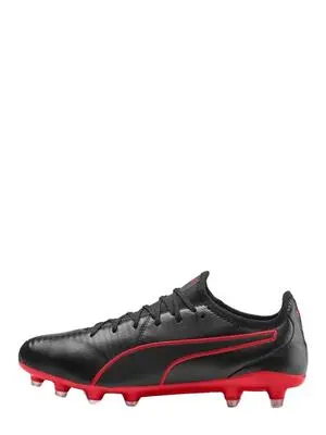 PUMA King Pro Fg Soccer Cleats - Black/red