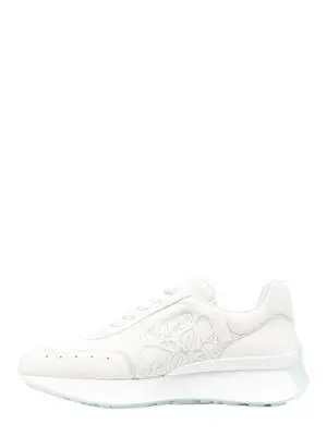 Alexander McQueen Sprint Runner Sneakers - White/green