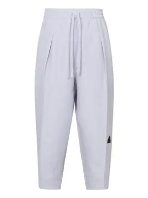 Adidas Solid Color Logo Printing Sports Pants/trousers/joggers Silver Gray - Default Colorway