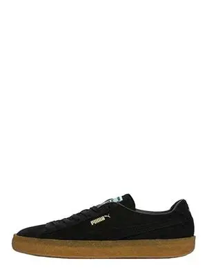 PUMA Suede Crepe Low Top Sneakers - Black