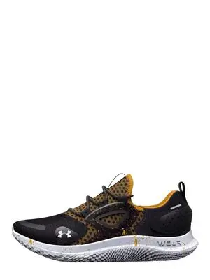 Under Armour Flow Velociti Mvmnt Running Shoes - Black/gold/yellow