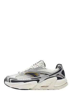 ANTA Millennium Sneakers - Silver/gold/navy