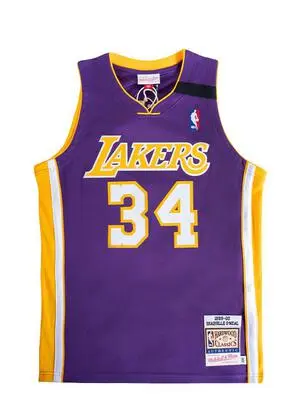 Mitchell & Ness Los Angeles Lakers 1999-2000 Shaquille O'neal Away Swingman Jersey - None