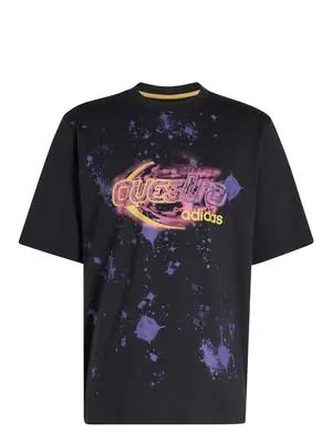 Adidas Adilenium Season 5 Questra Graphic T-shirt - Black