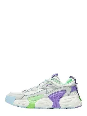 FILA Swarm Low Swirl Sneakers - Purplewhitegray