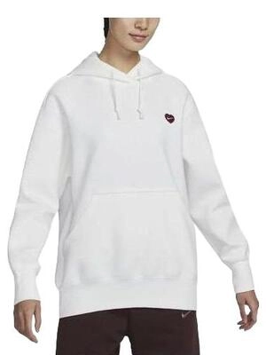 Nike Heart Swoosh Hoodie - White
