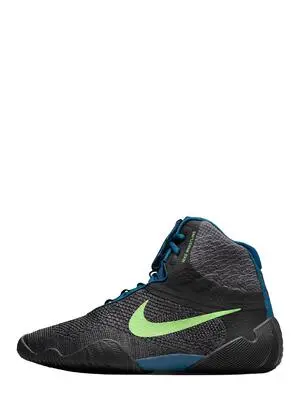 Nike Tawa Wrestling High Top Sneakers - Anthracite Valerian Blue