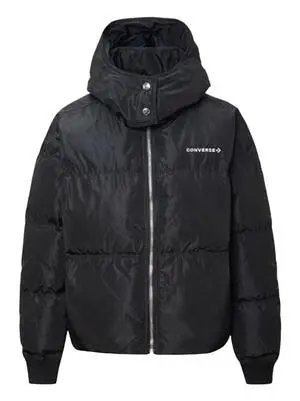 CONVERSE Down Oversized Puffer Jacket - Black