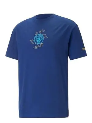 PUMA Mcfc Cny T-shirt - Blue