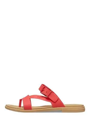 CROCS Crocs Casual Sandals With Buckled Straps Fiery Red
