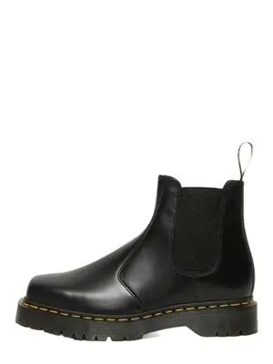 Dr. Martens 2976 Bex Squared Toe Leather Chelsea Boots - Black