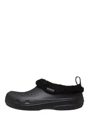 CROCS Classic Lined Shorty Clogs - Black