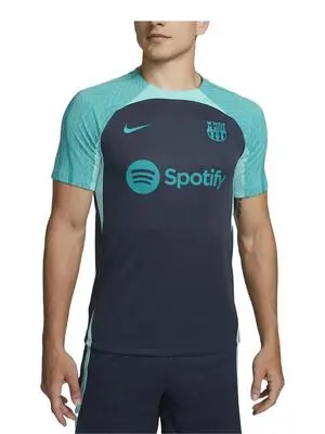 Nike Fc Barcelona 23-24 Strike Training Jersey - Navy