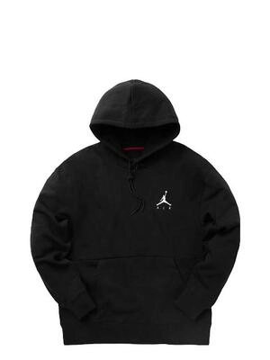 JORDAN Air Fleece Pullover Hoodie - Black