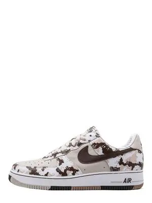 Nike Force 1 Low 'desert Chip Camo' Sneakers - Brown