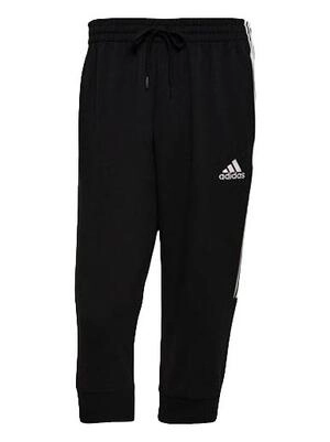 Adidas 3s Lft Tc 3pt Sports Cropped Pants - Black