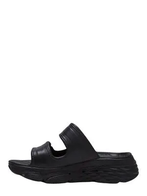 Sketchers Max Cushioning Foamies Slip-on Sandals - Black
