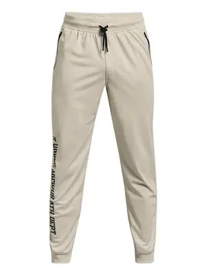 Under Armour Sportstyle Tricot Graphic Pants - Beige