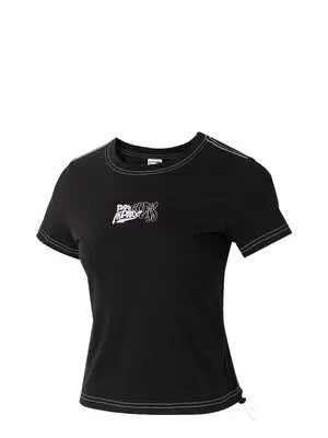 PUMA Graphic Short Top - Black