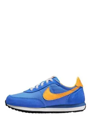 Nike Waffle Trainer 2 Casual Sneakers - Medium Blue/university Gold-white-black