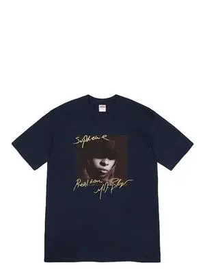 Supreme Supreme Fw19 Week 1 Mary J Blige Sulfer Tee Blue