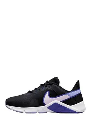 Nike Legend Essential 2 Low Top Sneakers - Black/white/purple