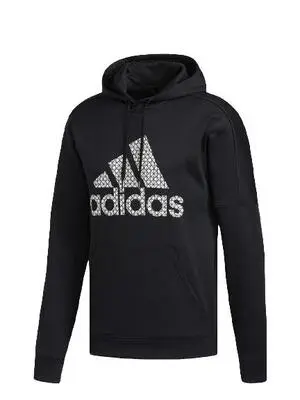 Adidas Training Sports Pullover Hoodie - Black