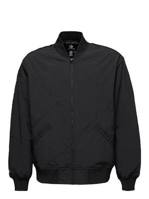 CONVERSE Star Chevron Bomber Jacket - Black
