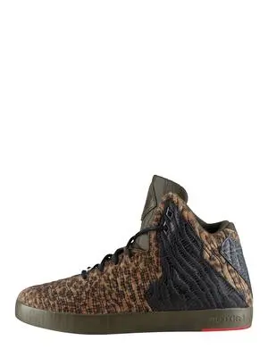 Nike Lebron 11 Nsw "leopard" High Top Sneakers - Brown