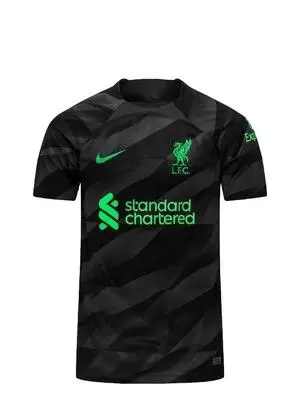 Nike Liverpool 23-24 Short Sleeve Goalkeeper Jersey - Black