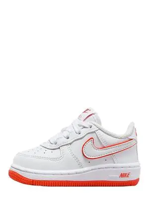 Nike Force 1 Low Sneakers - White/picante Red/white