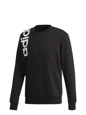 Adidas Round Collar Knit Pullover - Black