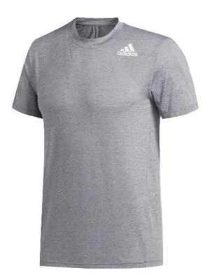 Adidas Training Sports Short Sleeve Tee 'light Grey - Light Gray