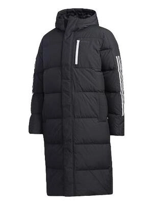 Adidas Neo Sports Hooded Down Jacket - Black