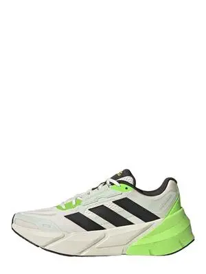 Adidas Adistar Sneakers - Chalk White/core Black/solar Green