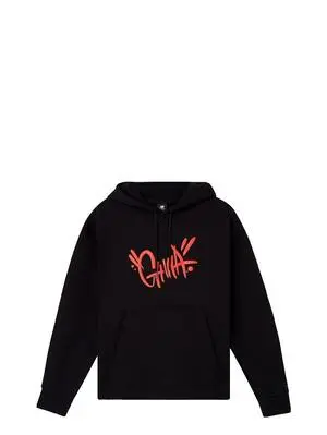 NEW BALANCE Graphic Print Hoodie - Black