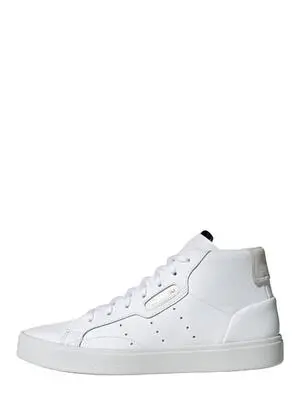 Adidas Sleek Mid Top Sneakers - White