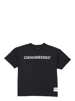 JORDAN 23 Engineered Sports Round Neck Short Sleeve T-shirt - Black