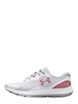Under Armour Surge 3 Athletic Sneakers - White/pink Elixir
